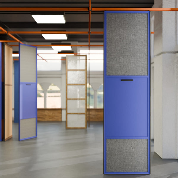 Schiebewandsystem flomo wall plus | Flexible Raumteiler für Büros