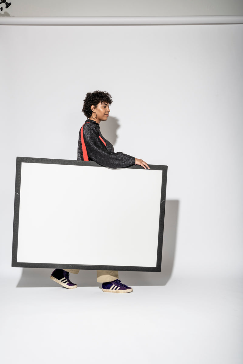 flomo board - flexible whiteboard for creative applications
