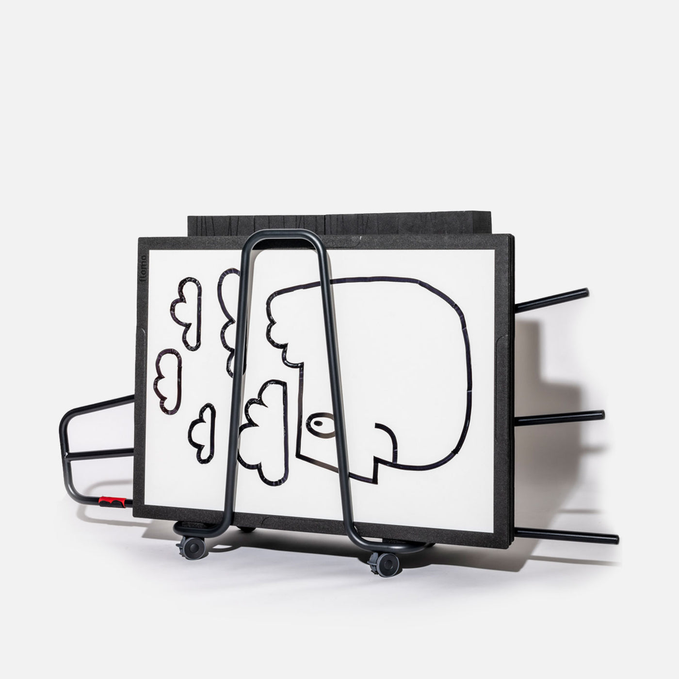 Transport trolley | For several flomo boards | flomo caddy