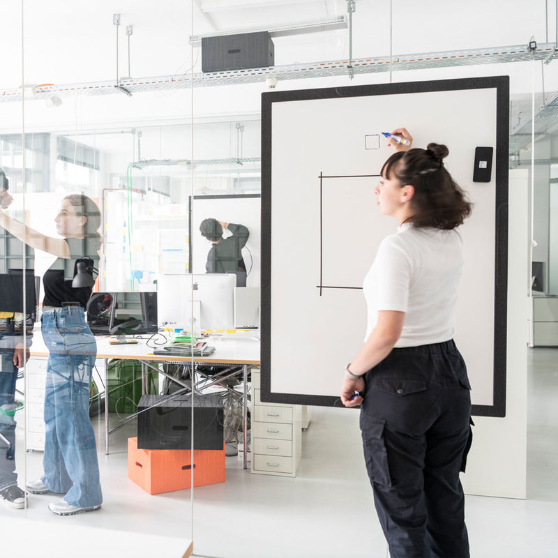 flomo board - flexible whiteboard for creative applications